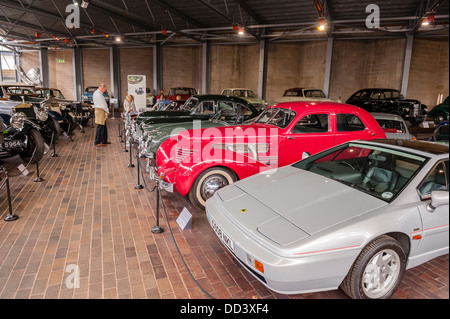 Inside the National Motor Museum at Beaulieu, New Forest, Hampshire ...