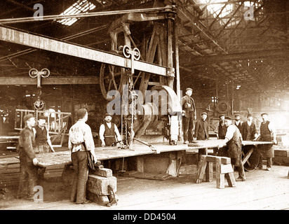 Thames Ironworks and Shipbuilding Company - Building a Warship ...
