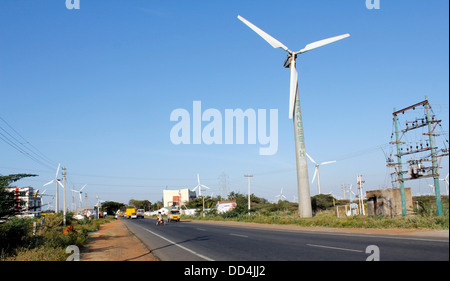 Wind Mill Tamil Nadu, India Stock Photo - Alamy