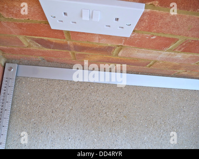 Bad brickwork badly laid bricks Stock Photo - Alamy