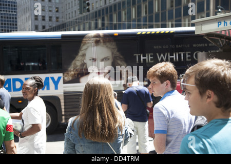 Portrait of a New York City MTA bus driver in front of his bus Stock Photo - Alamy