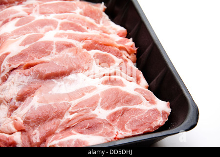 Neck cutlet in packaging Stock Photo - Alamy