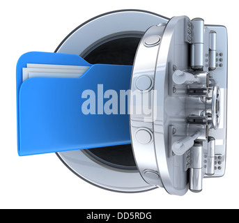 File protection icon on white background. Encryption sign. Locked file ...