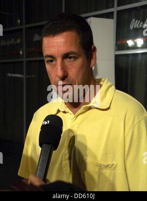 Adam Sandler at a party on the occasion of the film "Click" in Berlin ...