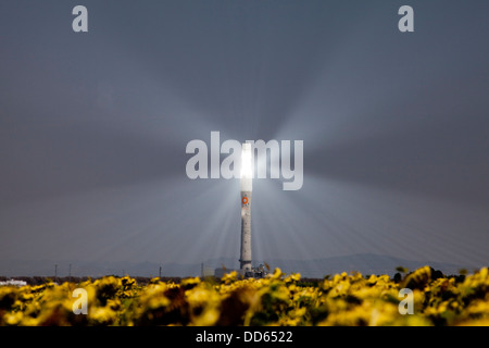 Gemasolar is a concentrated thermal solar tower plant with a molten ...