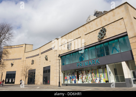 Primark shop / store on two levels of the Queensgate Centre, with ...