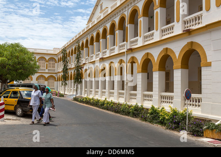 Dakar, Senegal. Dakar Hospital, built by the French colonial ...