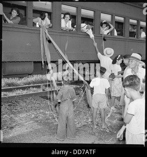 The closure of the Jerome Relocation Center in Denson, Arkansas, with ...