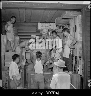 This photograph captures the closing of the Jerome Relocation Center in ...