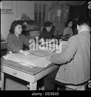 Heart Mountain Relocation Center, Heart Mountain, Wyoming. Minnie ...