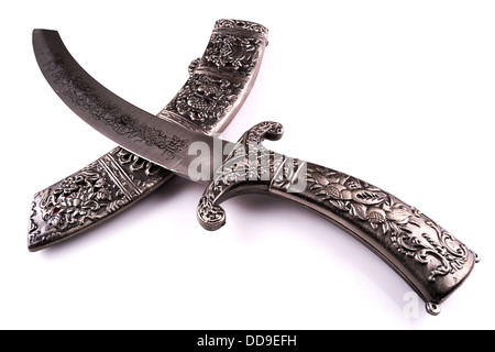 Arabian traditional ancient dagger Stock Photo - Alamy