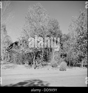 This image shows Barracks C at the Poston War Relocation Center in ...