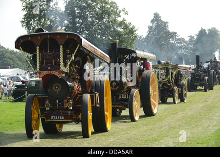 Steam Rally show at Shrewsbury 2013 Stock Photo - Alamy