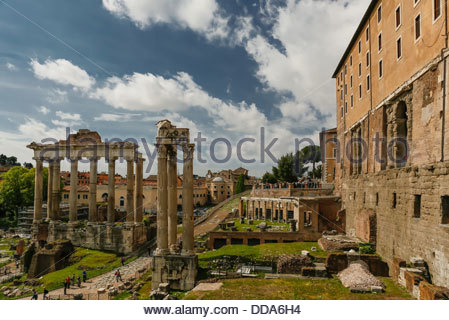 The Temple of Jupiter Optimus Maximus, also known as the Temple of ...