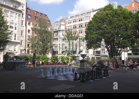 Golden Square Soho London Stock Photo - Alamy