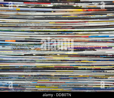 Many magazines close up Stock Photo - Alamy