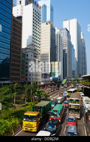 China, Hong Kong, Central, Connaught Road Stock Photo - Alamy