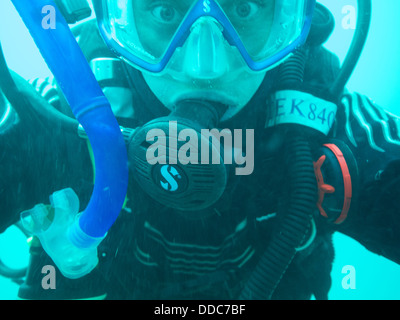 Scuba diving in Ireland Stock Photo - Alamy