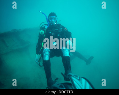 Scuba diving in Ireland Stock Photo - Alamy
