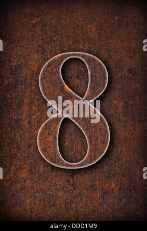 The number eight Stock Photo - Alamy