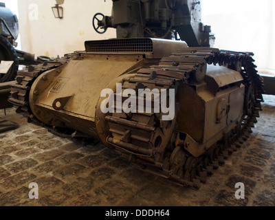 The SdKfz 303b Goliath is a German remote-controlled demolition vehicle ...