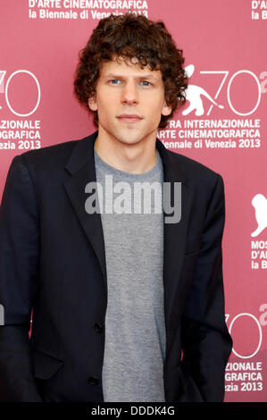 Jesse Eisenberg during the 'Night Moves' photocall at the 70th Venice ...