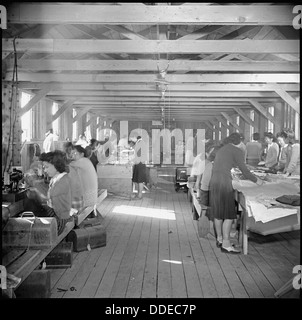 This photograph from Poston, Arizona, captures the New Year's Fair ...