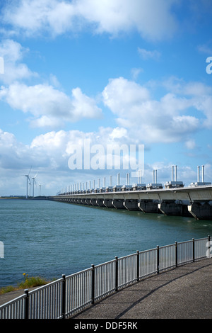 Europe, The Netherlands, Zeeland, Oosterscheldekering, Delta Works ...
