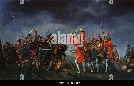 The Battle of Culloden Stock Photo - Alamy