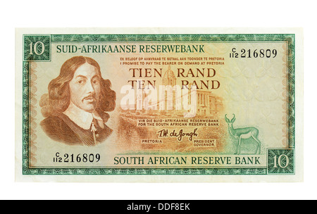 Ten South African Rand isolated Stock Photo - Alamy