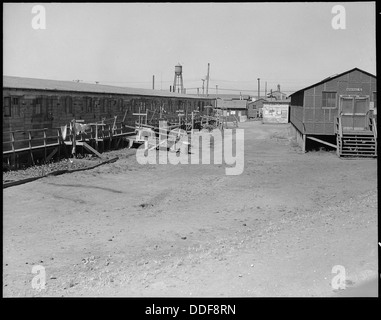 The Tanforan Assembly Center in San Bruno, California, served as an ...