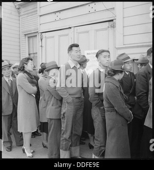 In response to the Army's Exclusion Order Number 20, Japanese Americans ...
