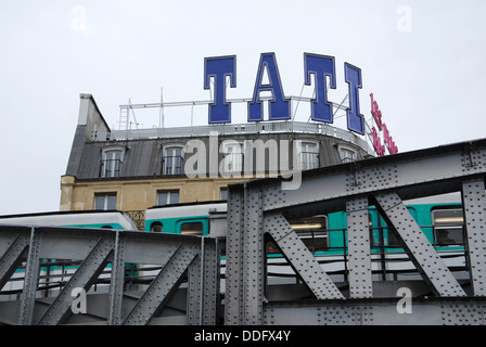 Tati department store famous for its bargain prices Paris France Stock ...