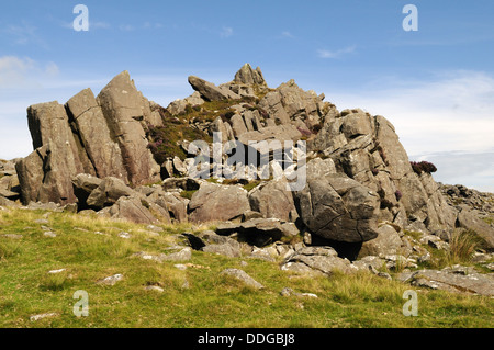 Outcrops of Spotted dolerite Bluestones Carn Meini Carn Menyn Preseli ...