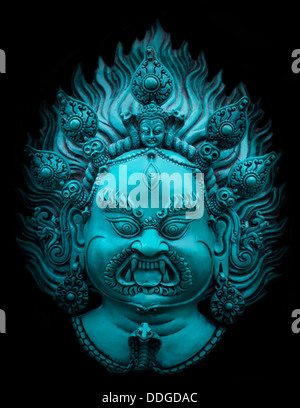 Indian Hindu Mask goddess Stock Photo - Alamy