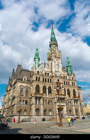Radnice the Town Hall (1892) by Franz Neumann at Benesovo namesti ...