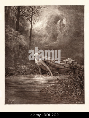 Dante and the River of Lethe, by Gustave Doré, 1832 - 1883, French ...