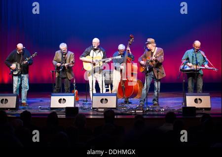 Seldom Scene performs on stage Stock Photo - Alamy