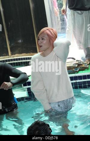 Singer Tanya shoots MV for her new song in Taipei,China on Monday ...