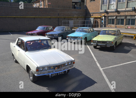 1963 Rover 2000 P6 group shot - British sports saloon car launched in ...