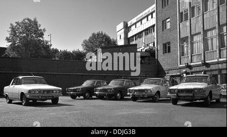 1963 Rover 2000 P6 group shot - British sports saloon car launched in ...