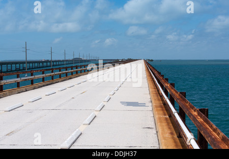 Pigeon Key Florida Keys seven 7 mile bridge US 1 highway Stock Photo ...