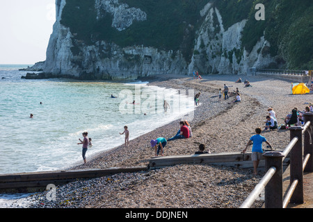 St Margarets Bay Beach White Cliffs Dover Kent Stock Photo - Alamy