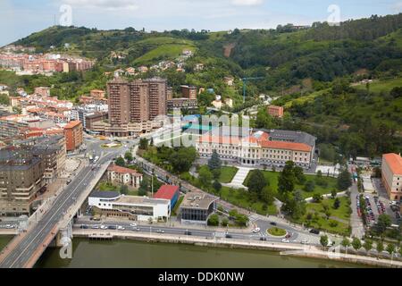 A view of the Bilbao campus of the University of Deusto (Universidad ...