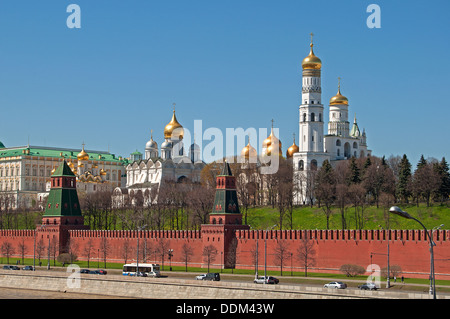 Moscow, Kremlin wall Stock Photo - Alamy