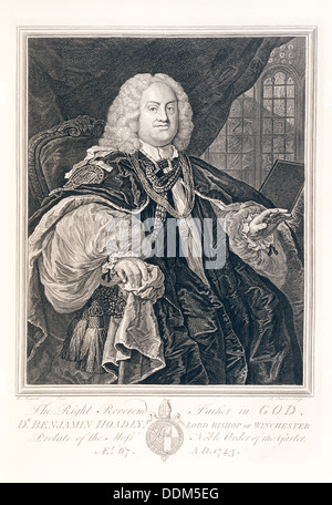 Bishop Hoadly, 1743 Stock Photo - Alamy