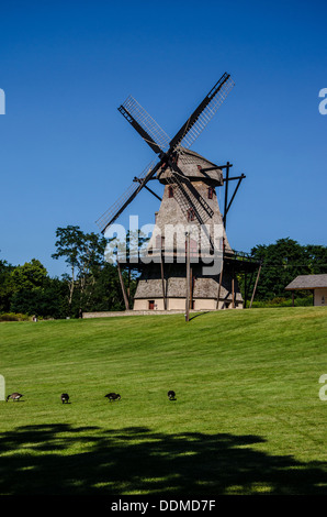 The Fabyan Windmill in the Fox River Forest Preserve in Batavia ...