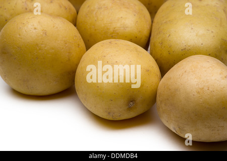 Baby potatoes small round potato from india on white background Asian ...