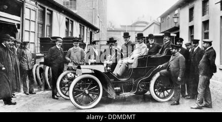 Wilhelm Maybach, German inventor and motor car designer, 1900. Creator ...