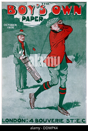 BOYS OWN PAPER Cover of the of the British teenage magazine for 11 ...